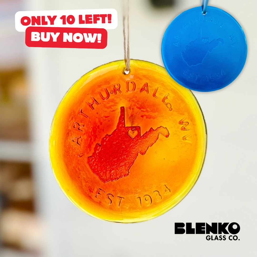 Limited Edition Blenko + Arthurdale Heritage Suncatcher | Arthurdale ...